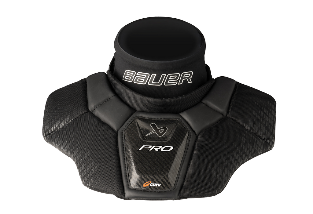 BAUER S25 PRO CERTIFIED GOALIE NECK GUARD – Just Hockey Toronto